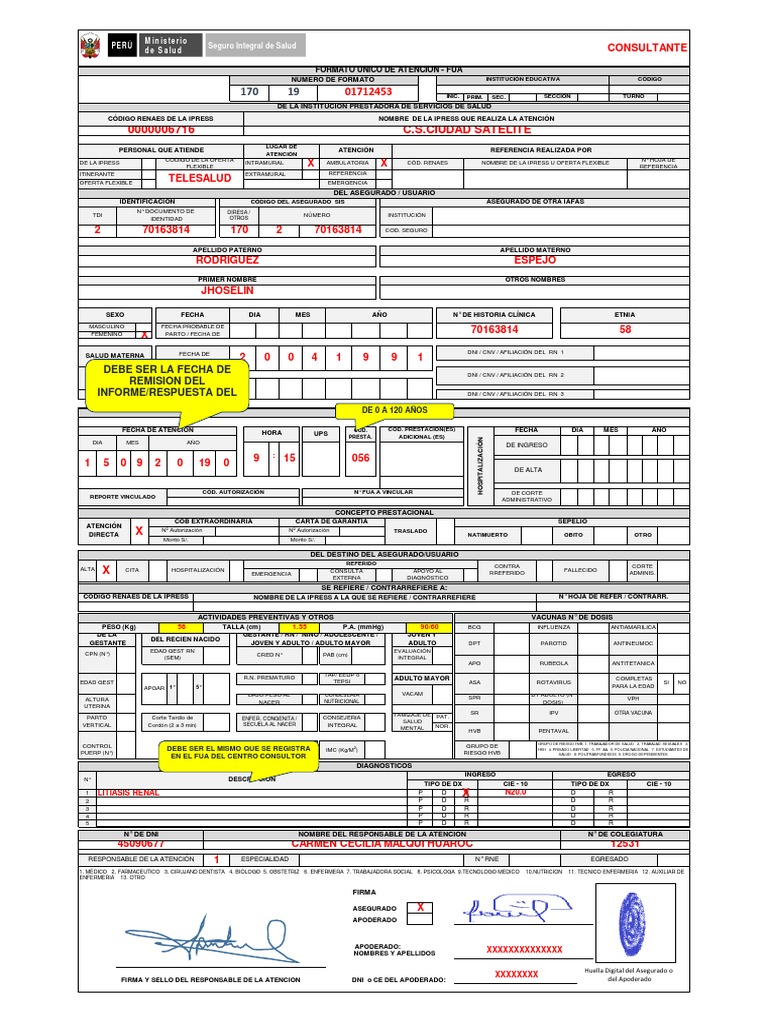 Modelo Fua Telesalud Puestos y Centros de Salud | PDF | Especialidades Medicas | Programas sociales