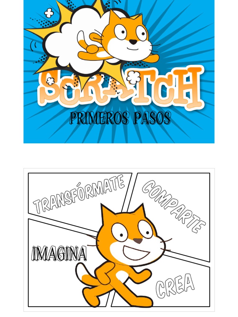 Scratch Primeros Pasos | PDF | Scratch (lenguaje de programación ...