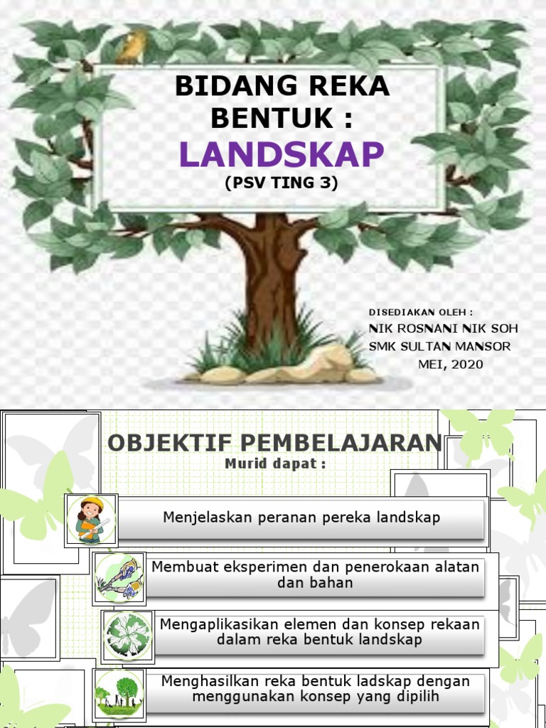 Reka Bentuk Landskap | PDF
