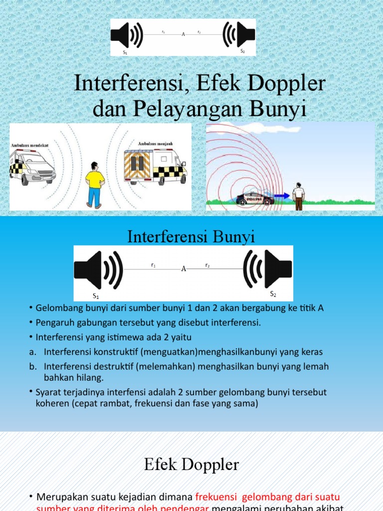 Efek Doppler Untuk Siswa | PDF