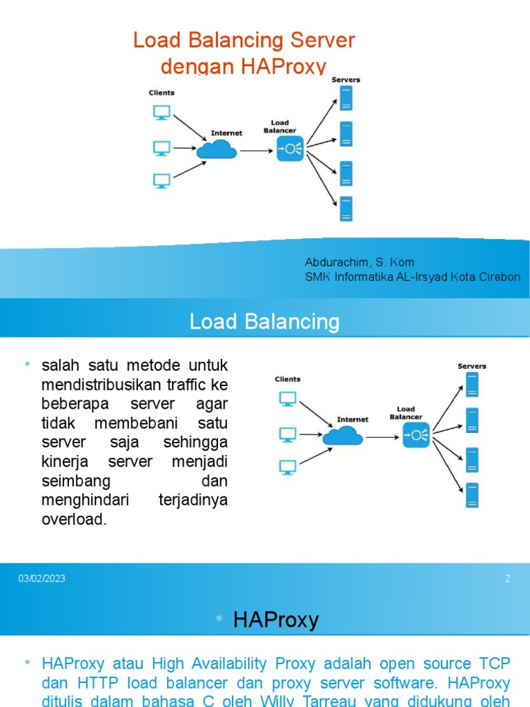 Load Balancing dengan HAProxy dan Round Robin | PDF