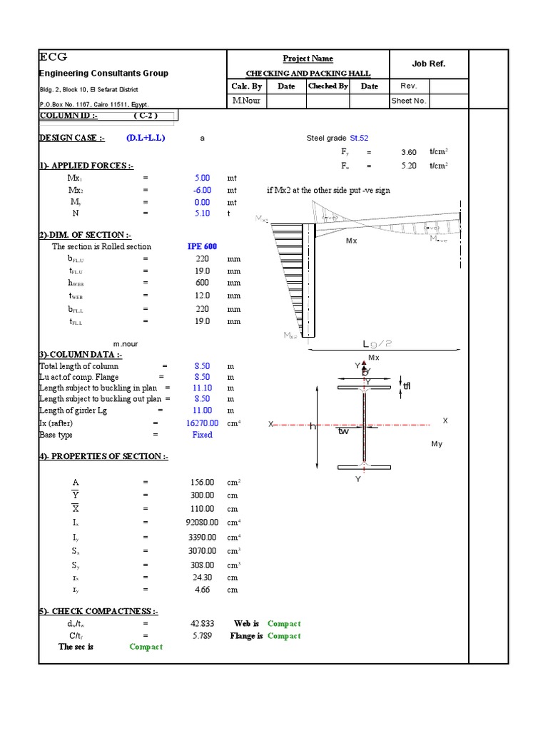 IPE600 | PDF | Mechanical Engineering | Building Engineering