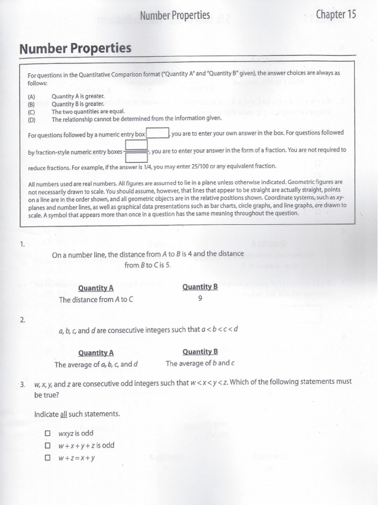 Number Properties | PDF