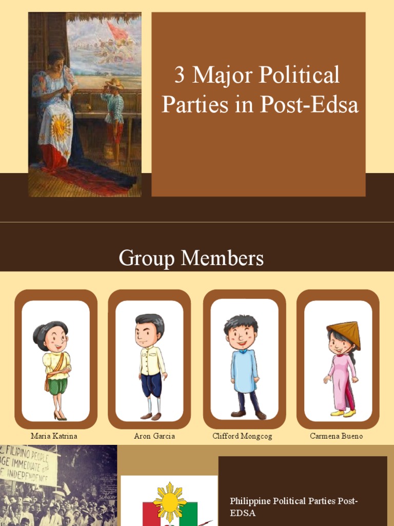3 Major Political Parties in Post Edsa | PDF