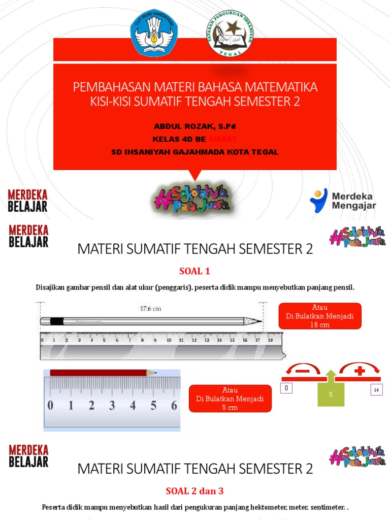 Pembahasan STS 2 Matematika | PDF