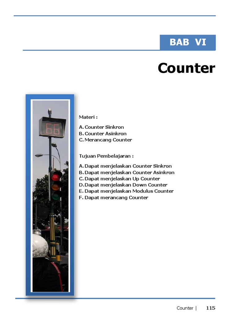 Counter Asinkron dan Sinkron | PDF | Komputer
