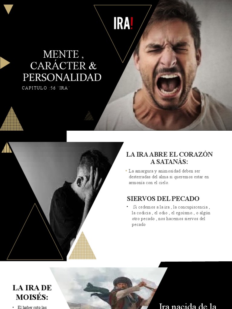 La Ira y su Impacto en el Carácter | PDF | Ira | Cristo (título)