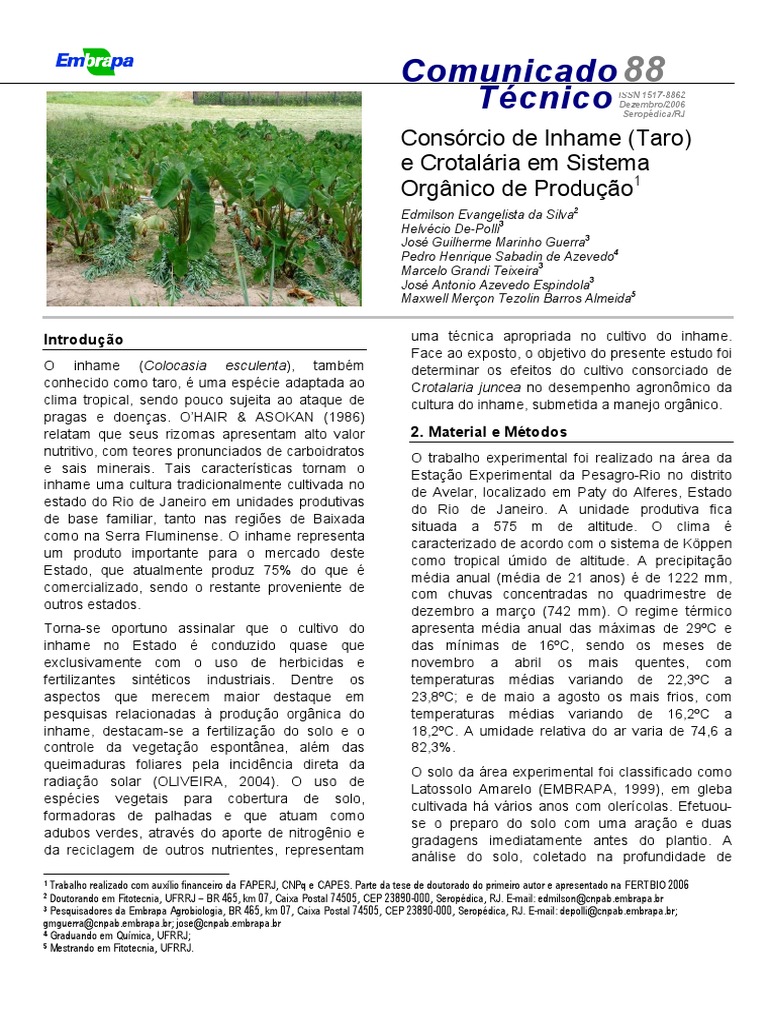 Cot 088 | PDF | Agricultura | Fertilizante