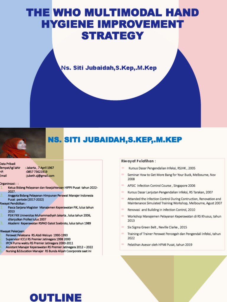 The Who Multimodal Hand Hygiene Improvement Strategy | PDF