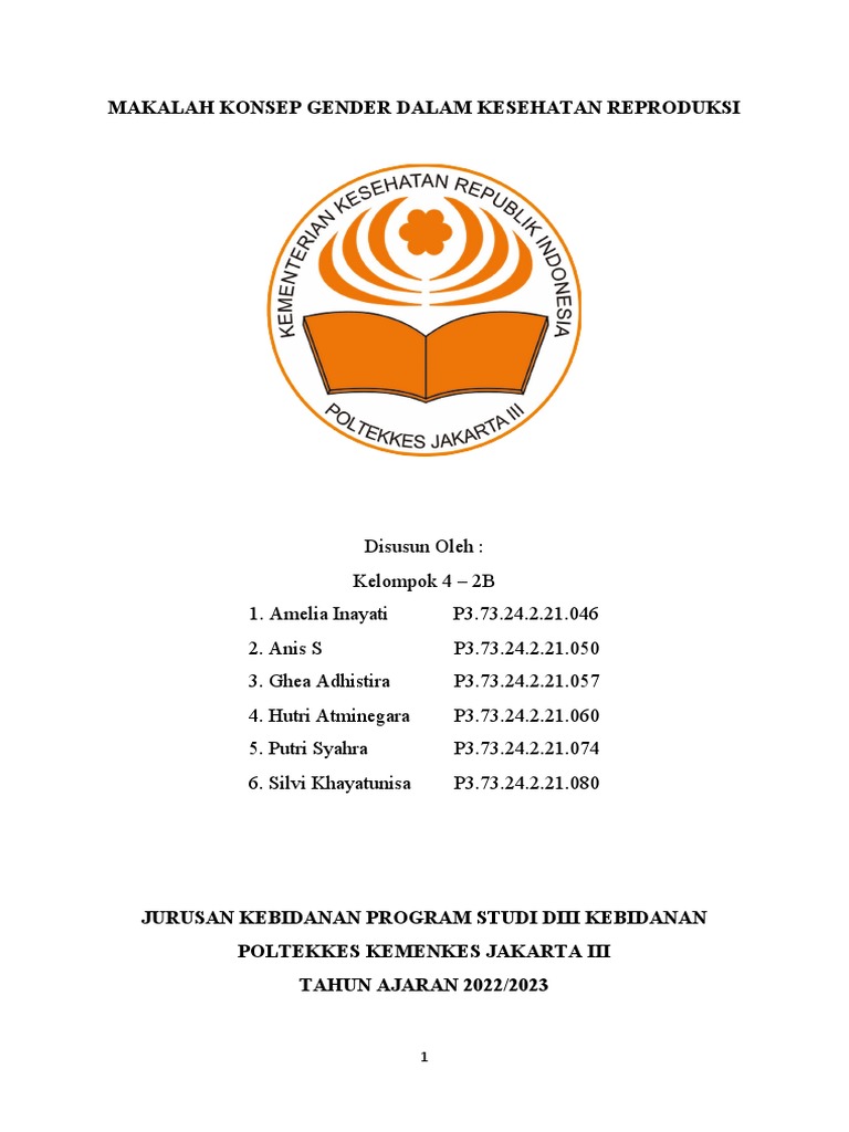 Gender dalam Kesehatan Reproduksi | PDF | Ilmu Sosial | Pengembangan Diri