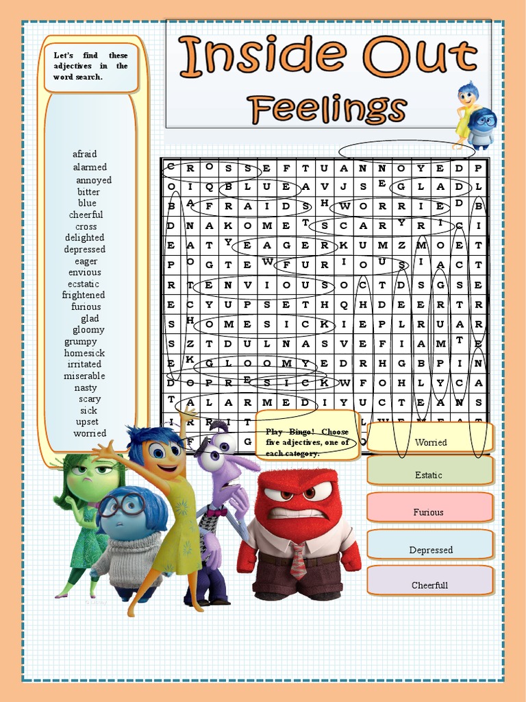 Vocabulary Feelings | PDF