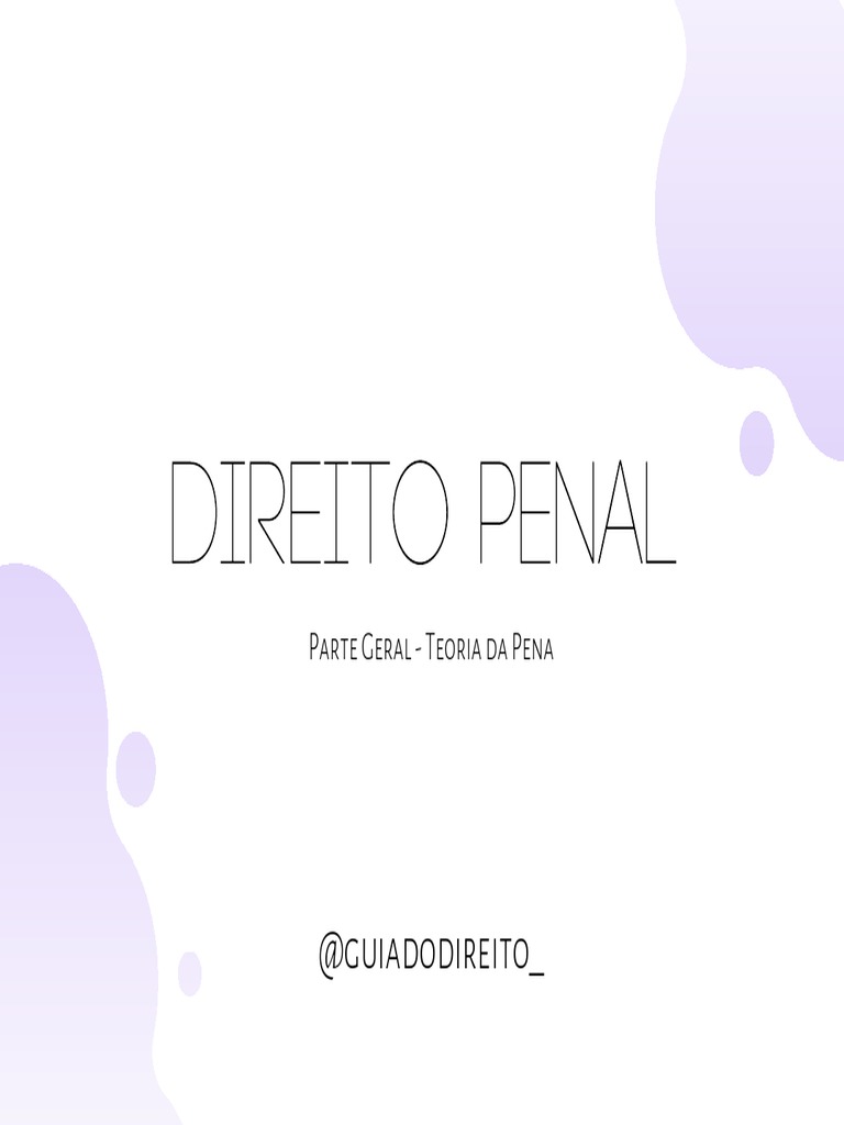 Resumo de Penal - Teoria Da Pena | PDF | Criminologia | Penologia