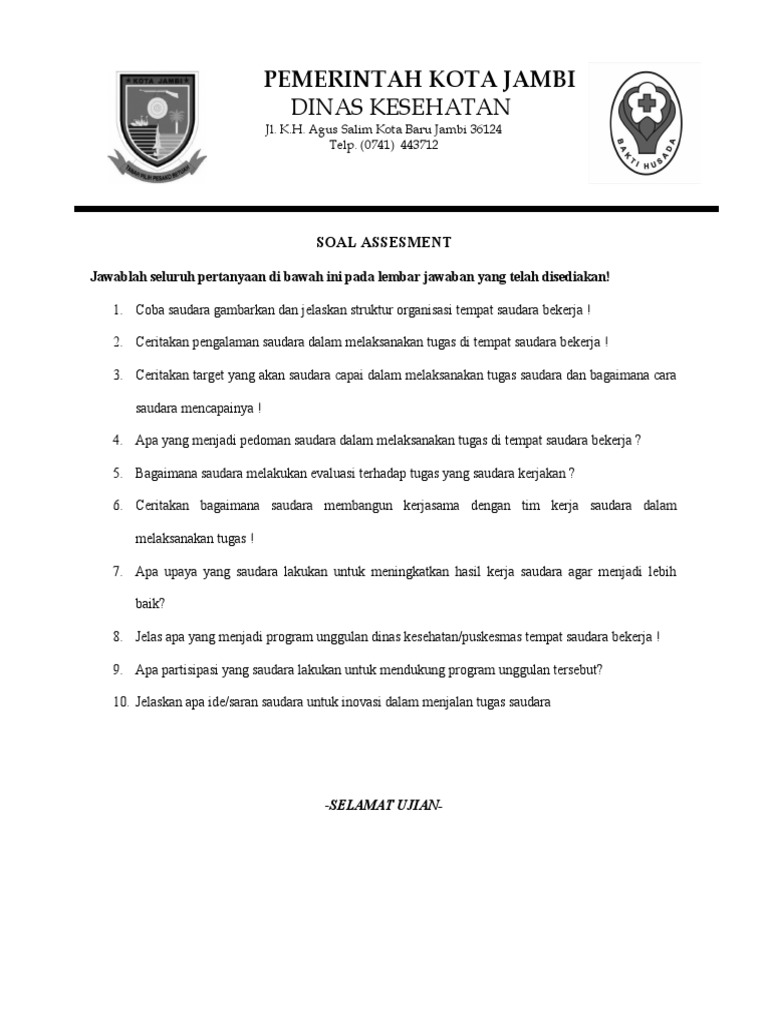 Soal TKK | PDF
