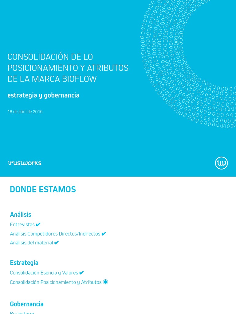 Posicionamiento Atributos Bioflow | PDF | Marca | Esencia