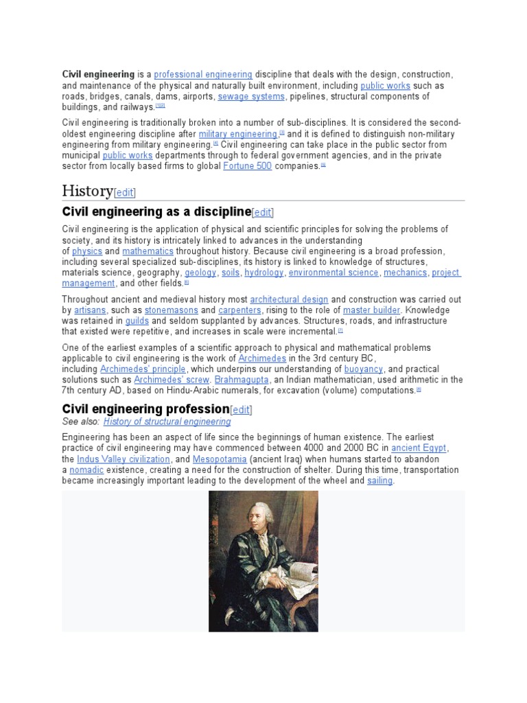 Civil Engineering Wiki | PDF | Civil Engineering | Engineering