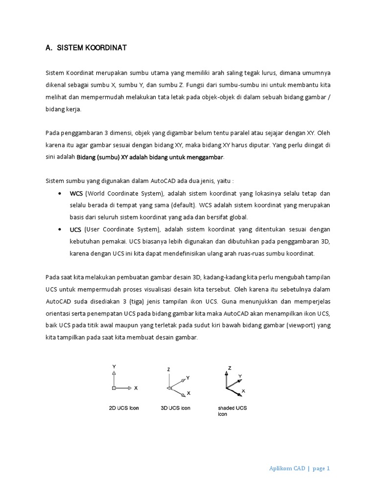 003 - Sistem Koordinat | PDF