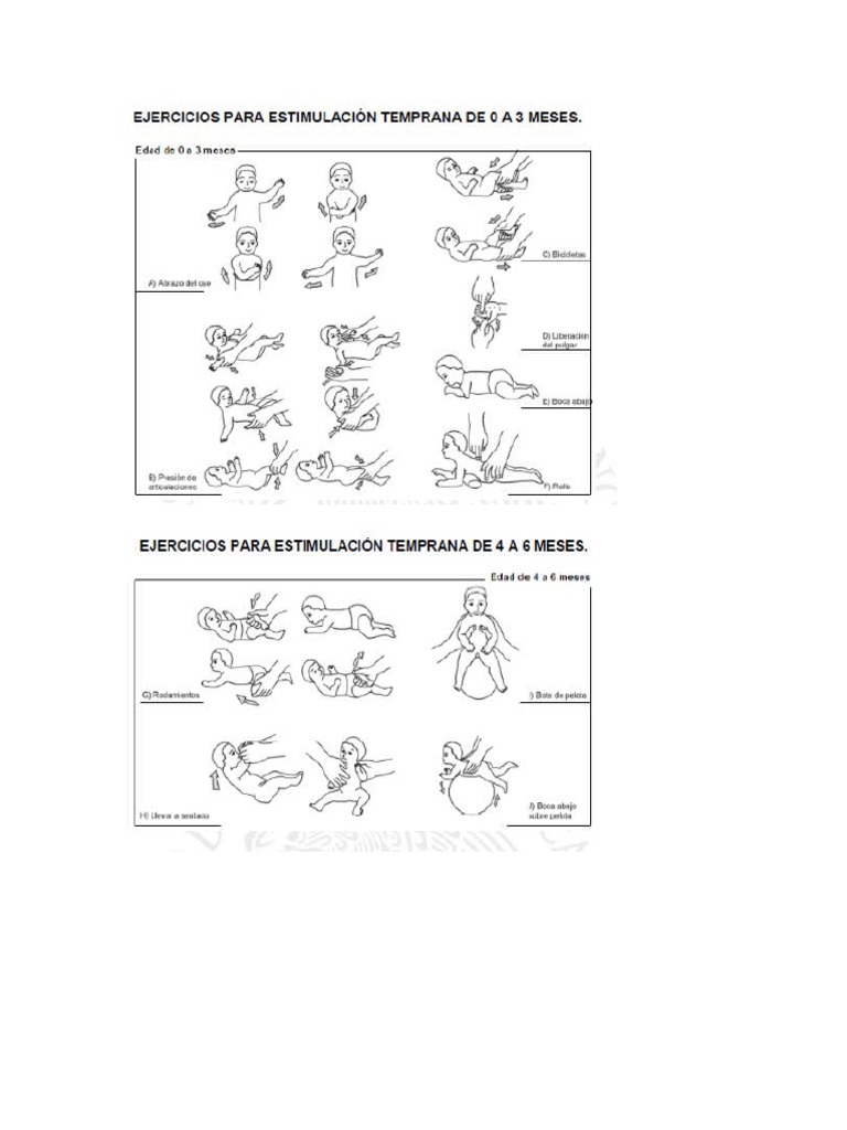Estimulacion Temprana Ejercicios | PDF