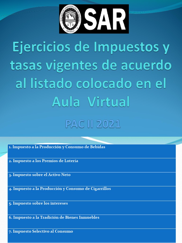 PP Ejercicios Prueba | PDF | Impuestos | brandy