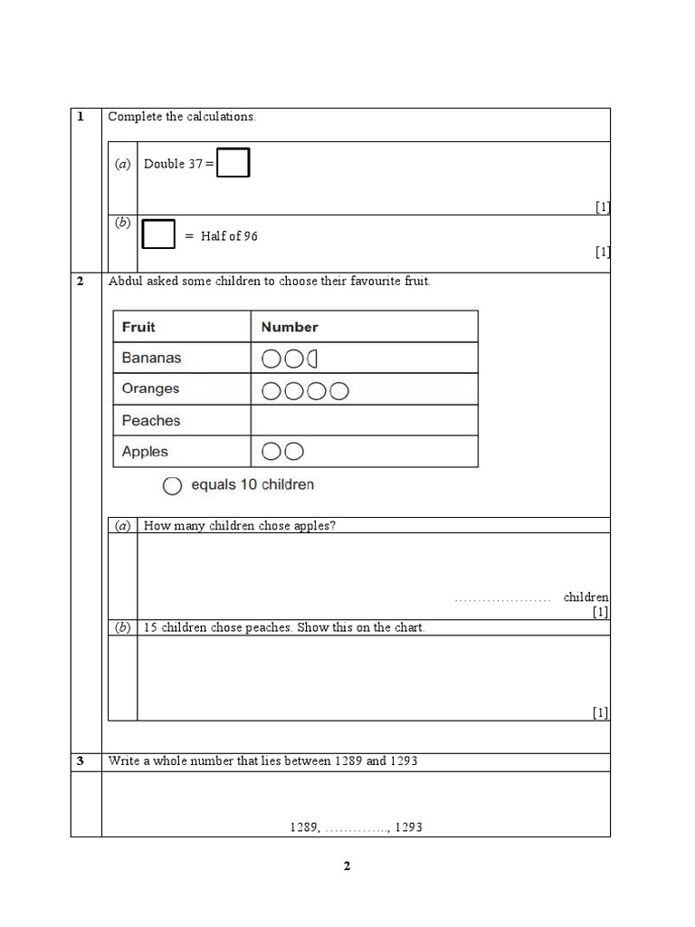 Paper 1 Y6 | PDF | Triangle | Elementary Mathematics