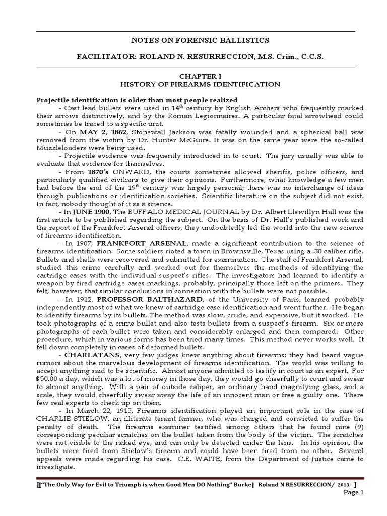 BALLISTICS | PDF | Shotgun | Gun Barrel