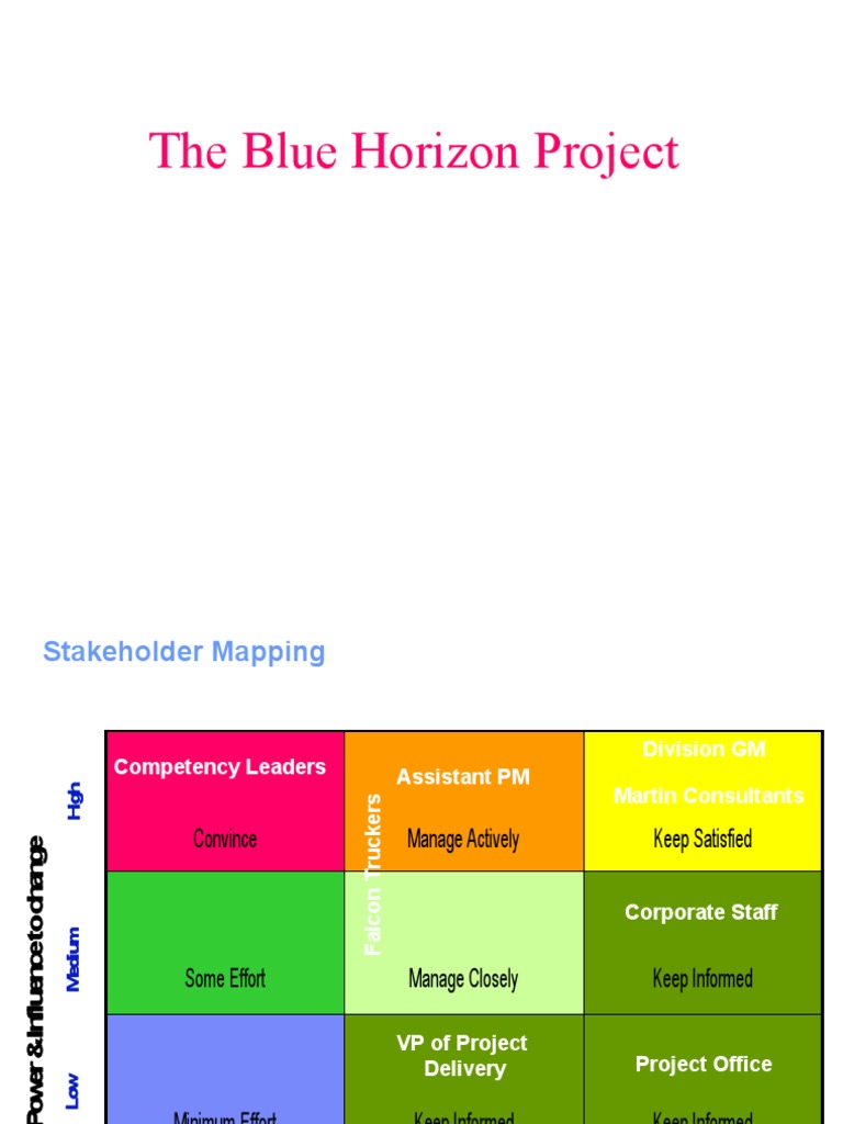 Blue Horizon Solution | PDF | Project Management | Economies