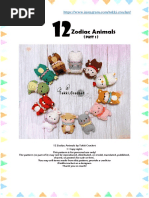 Amigurumi Hipopótamo | PDF | Crochet | Embroidery