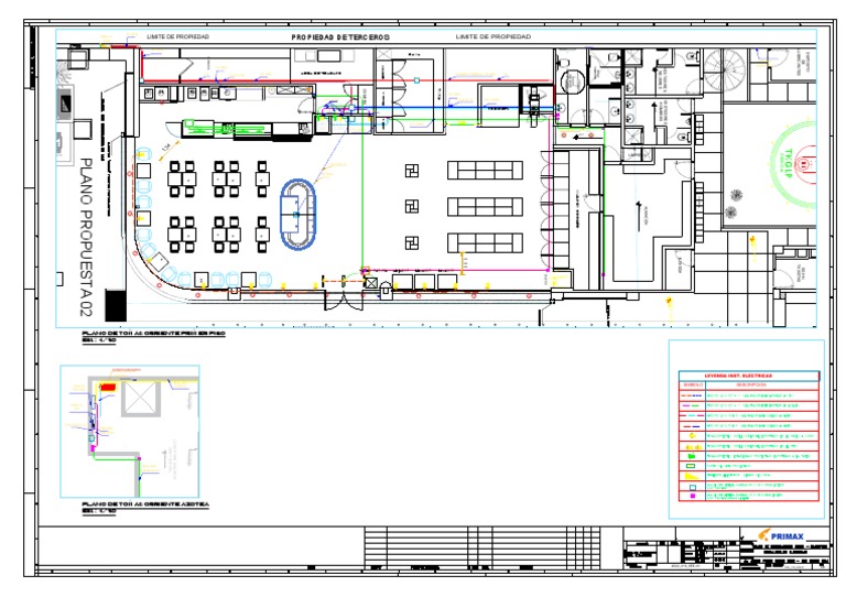 Castanos - Planos Instalaciones Electricas Iiee01-Iiee-02 | PDF