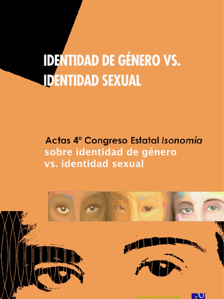Identidad de Genero Vs Identidad Sexual | PDF | Transgénero | Estudios LGBTQIA+