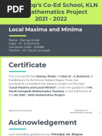 Maths Project LPP | PDF