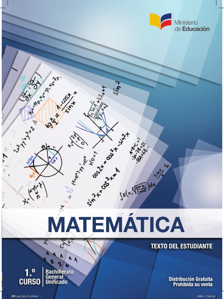 Texto Del Estudiante - Ecuador | PDF | Función (Matemáticas) | Ecuaciones