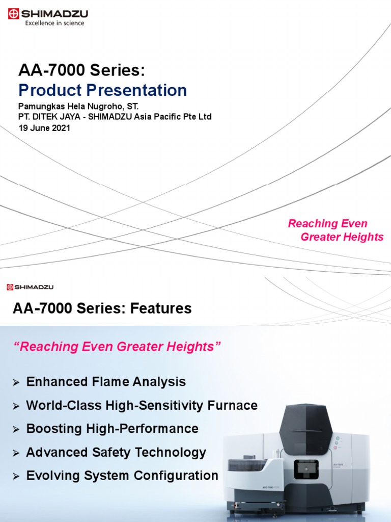SHIMADZU AA-7000 Series Product Presentation | PDF | Atomic Absorption ...