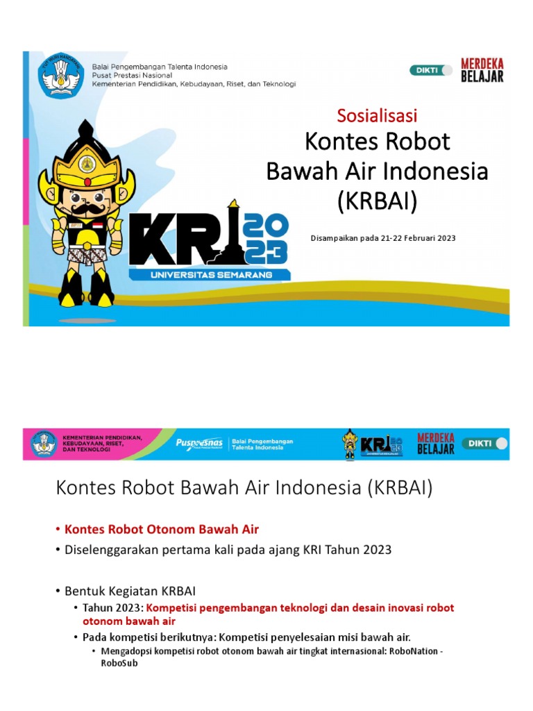 Sosialisasi KRBAI 2023 | PDF