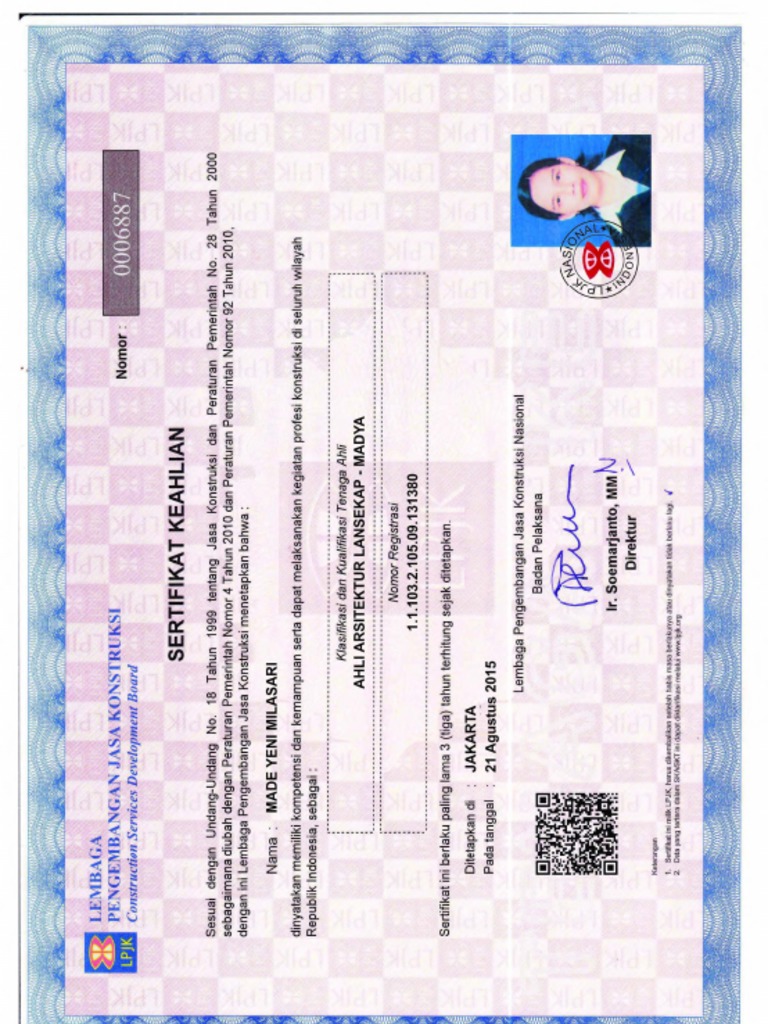 Made Yeni Milasari - S1 Arsitek - SKA Arsitek - Lansekap | PDF