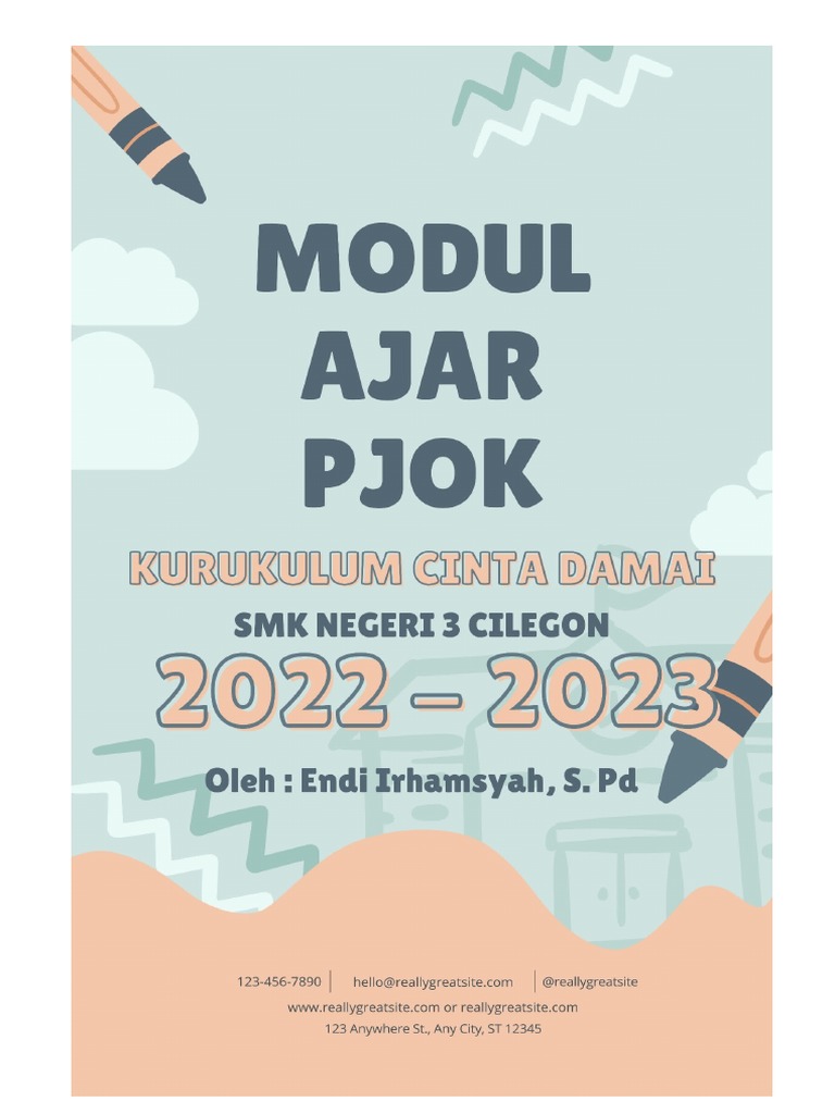 Modul JADI PJOK - Endi Irhamsyah - Kur Cin Dam | PDF