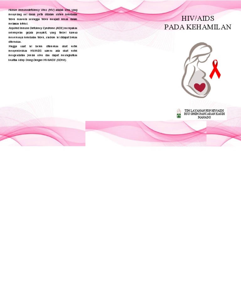 Leafleat Hiv Dan Ibu Hamil | PDF