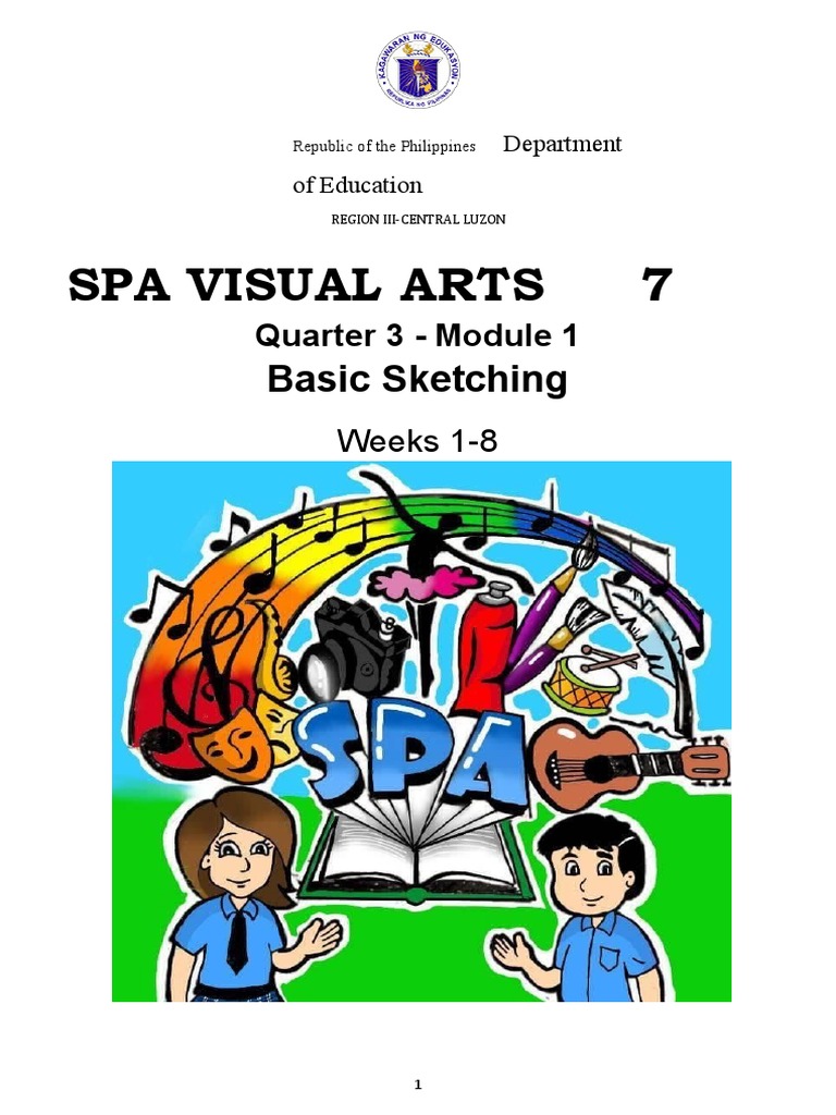 Visual Arts 7 Module 1 Q3 Weeks 1 8 | PDF | Drawing | Perspective ...