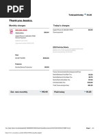 Sample Verizon Bill | PDF