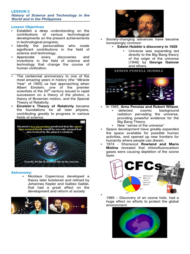 STS Lesson3 230221 075044 | PDF | Science | Universe