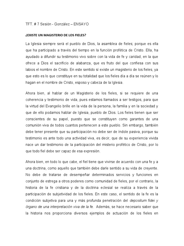 TFT 7 - Ensayo | PDF