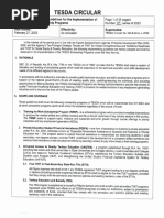 New TESDA Registration Form (MIS 03-01 V 2021) | PDF | Disability