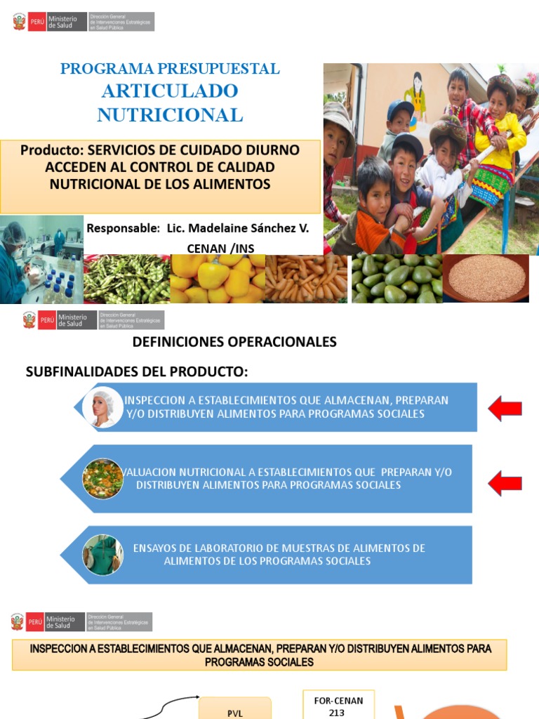 Control Nutricional en Programas Sociales | PDF | Comida y bebida | Nutrición