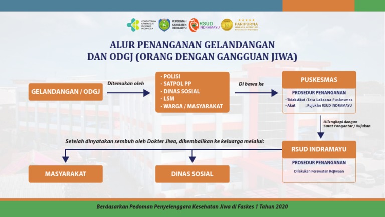 Alur Penanganan Gelandangan Atau ODGJ (Orang Dengan Gangguan Jiwa) | PDF