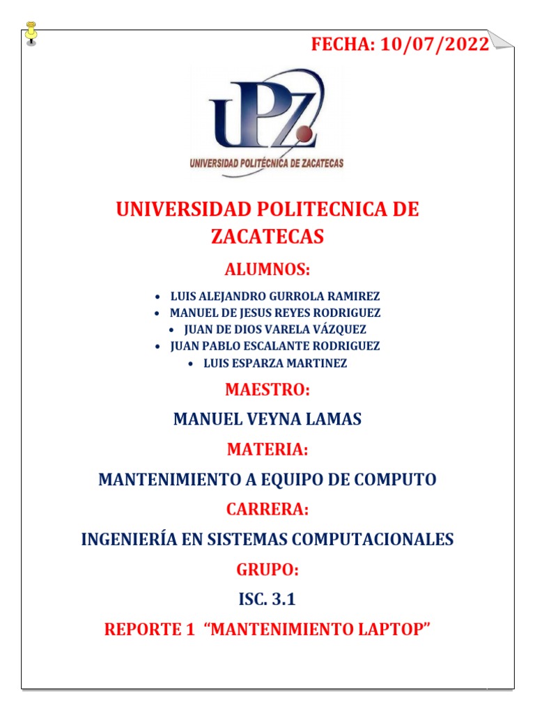 Practica Prueba Laptop | PDF