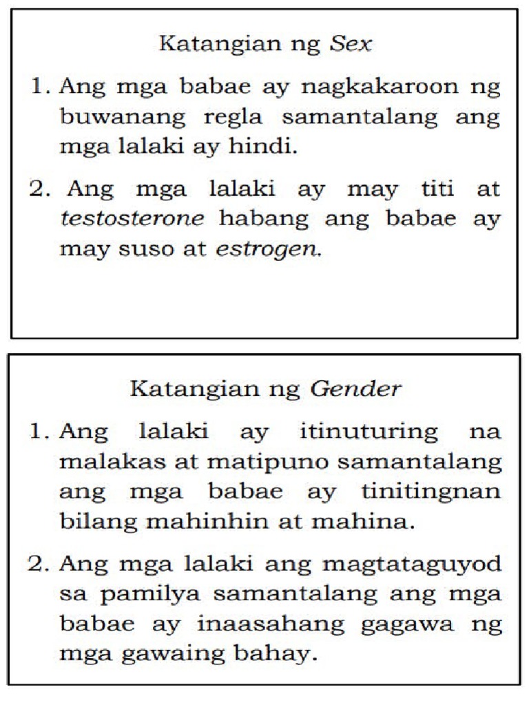 Gender Equality AP10 | PDF