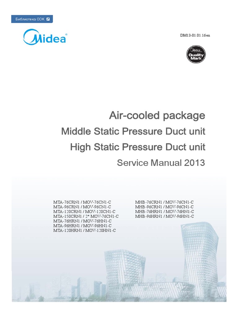 AC Split Duct Midea. | PDF | Air Conditioning | Pipe (Fluid Conveyance)