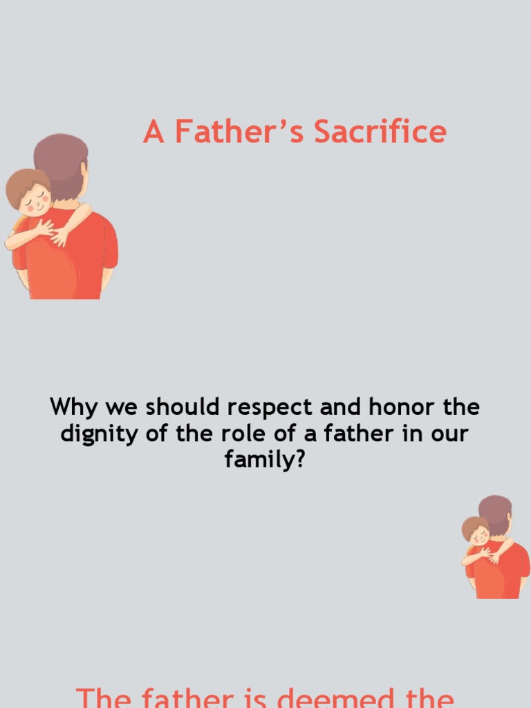 A Father's Sacrifice | PDF
