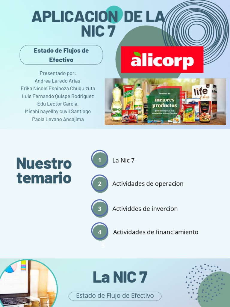 Nic 7 Exposicion | Descargar gratis PDF | Activo intangible | Inversiones