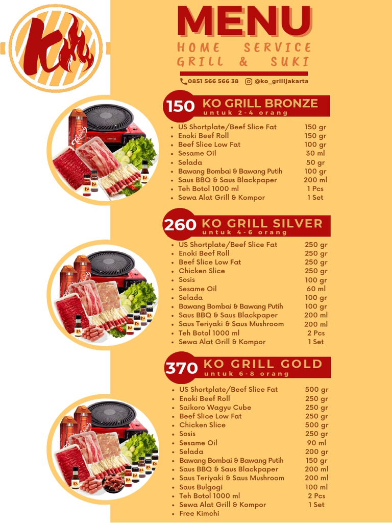 KO Menu Terbaru | PDF