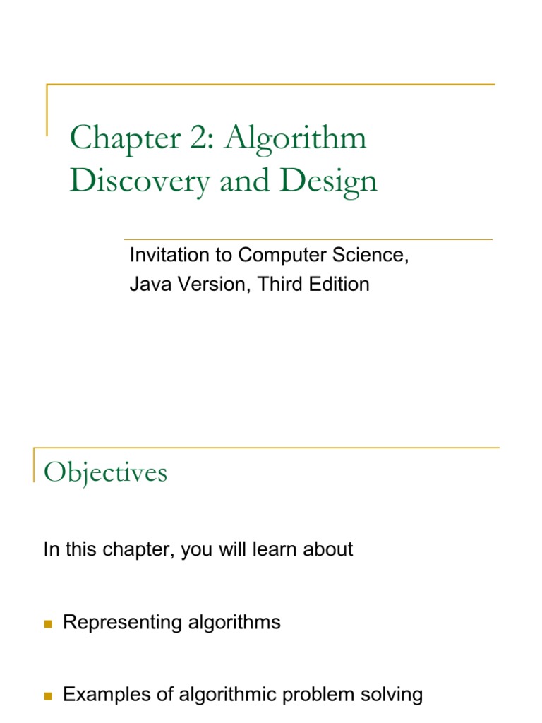 Invitation To Computer Science, Java Version, Third Edition | PDF ...