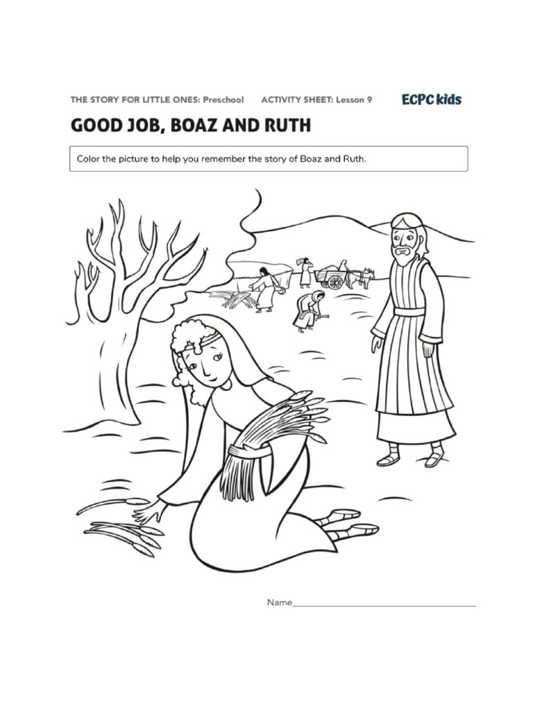 Ruth Coloring | PDF